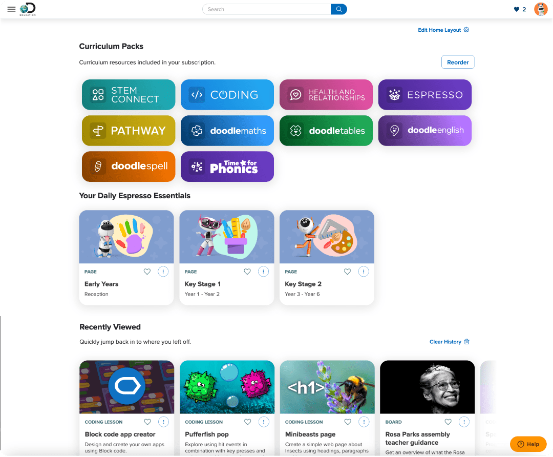 Curriculum-aligned digital resources | Discovery Education UK
